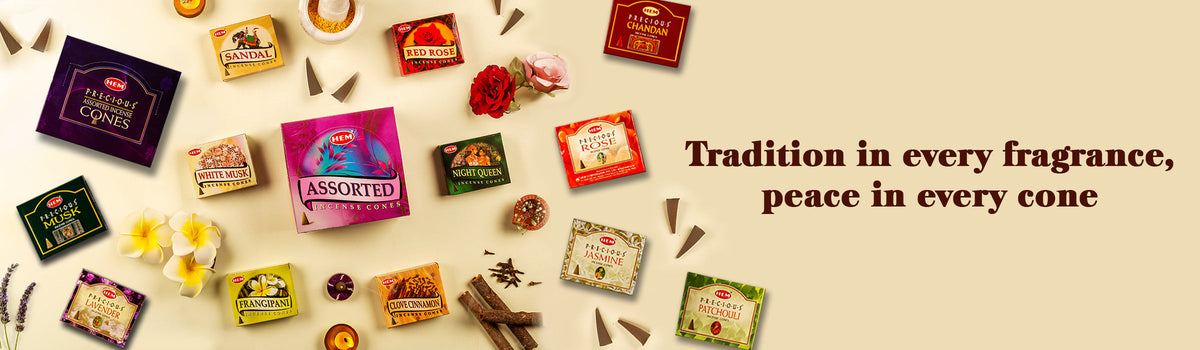 Buy Dhoop Cones Online| Incense Cones | HEM Fragrances