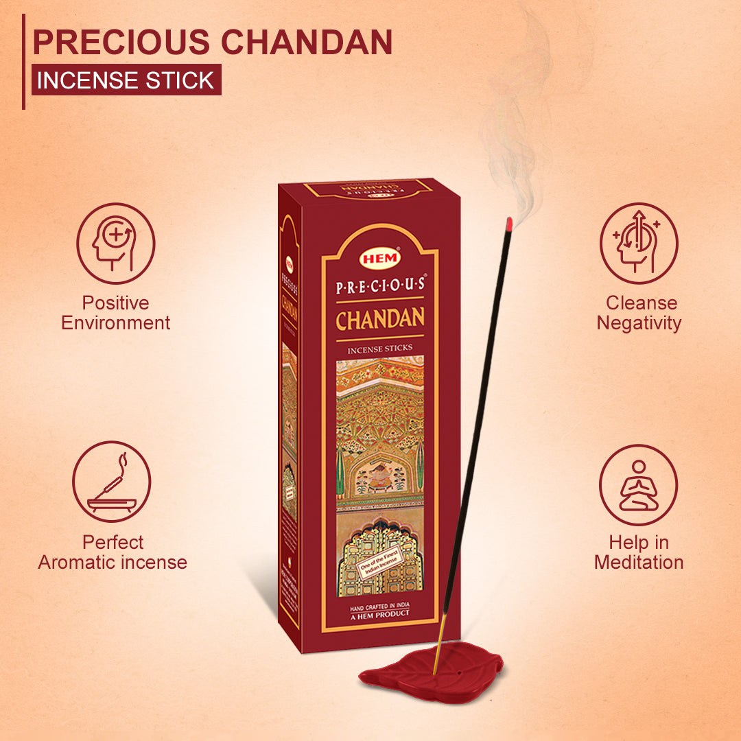 HEM Precious Chandan Incense Sticks – HEM Fragrances